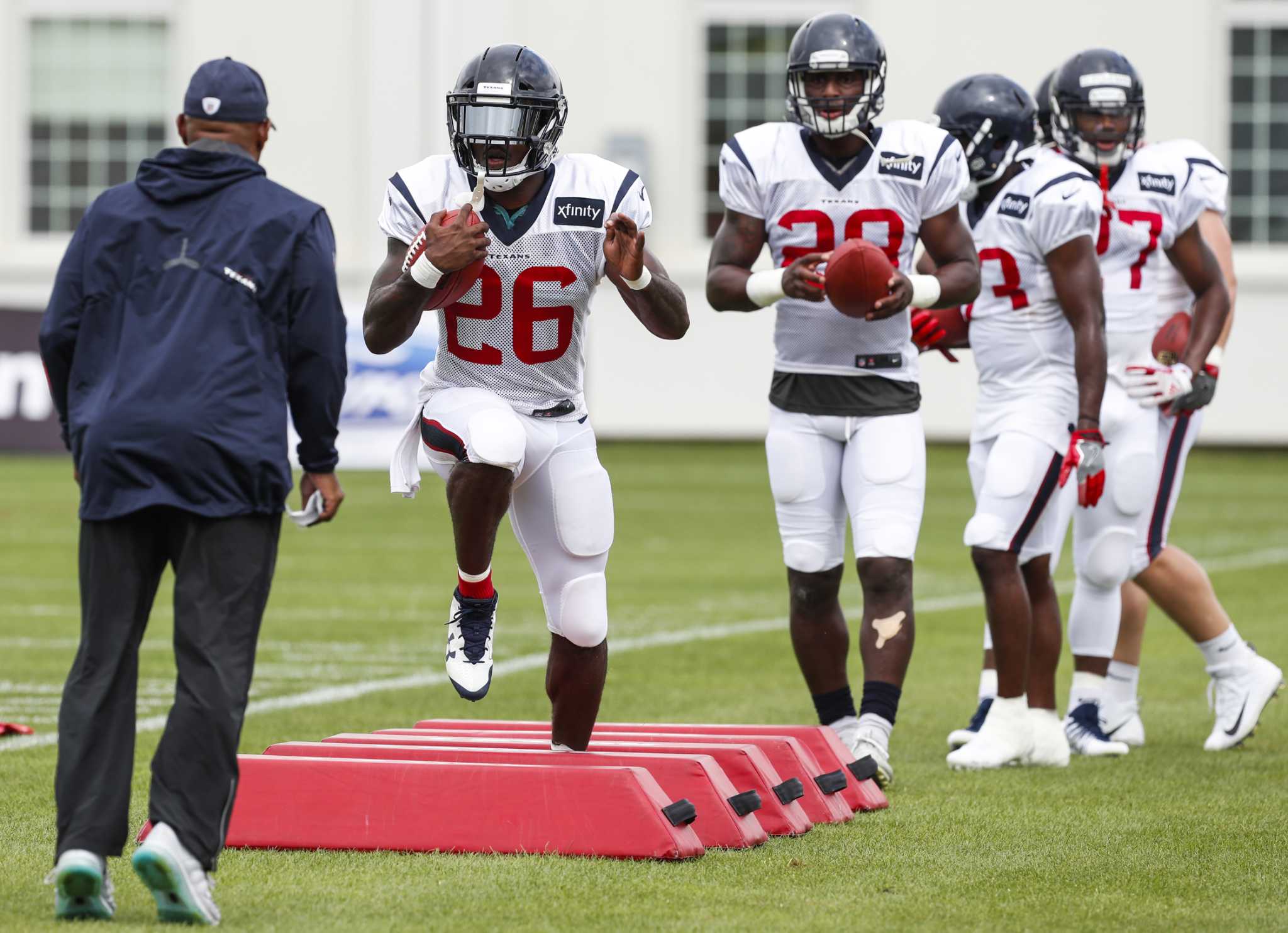 Texans roster overloaded at running back