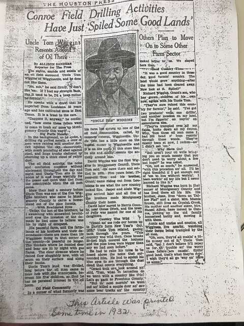 Wiggins family of Wigginsville witness to county's waves of change