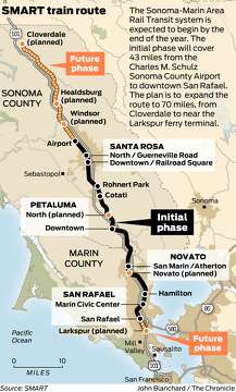 North Bay’s SMART commuter rail system to roll after long delays