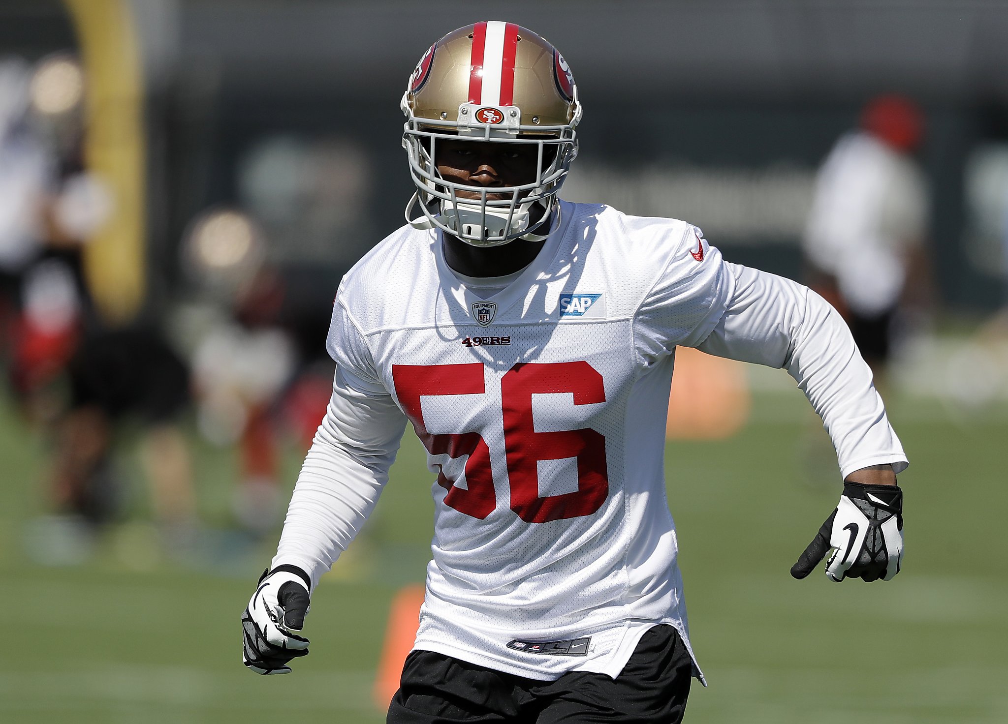 49ers’ practice report: Foster debuts with INT