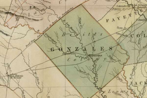 1839 Texas map hailed for its accuracy - ExpressNews.com