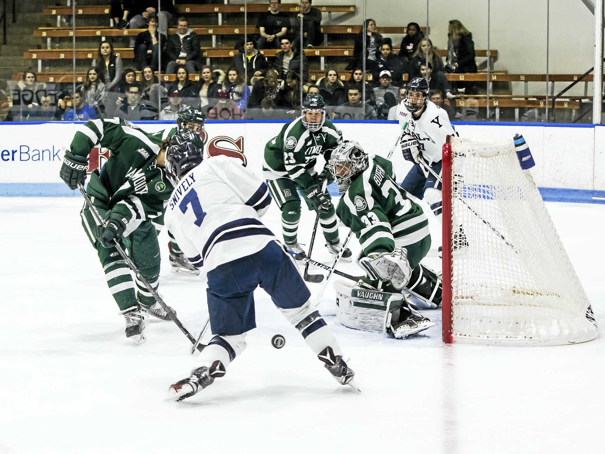 Yale continues to have Dartmouth’s number, wins Game 1 of ECAC Hockey ...