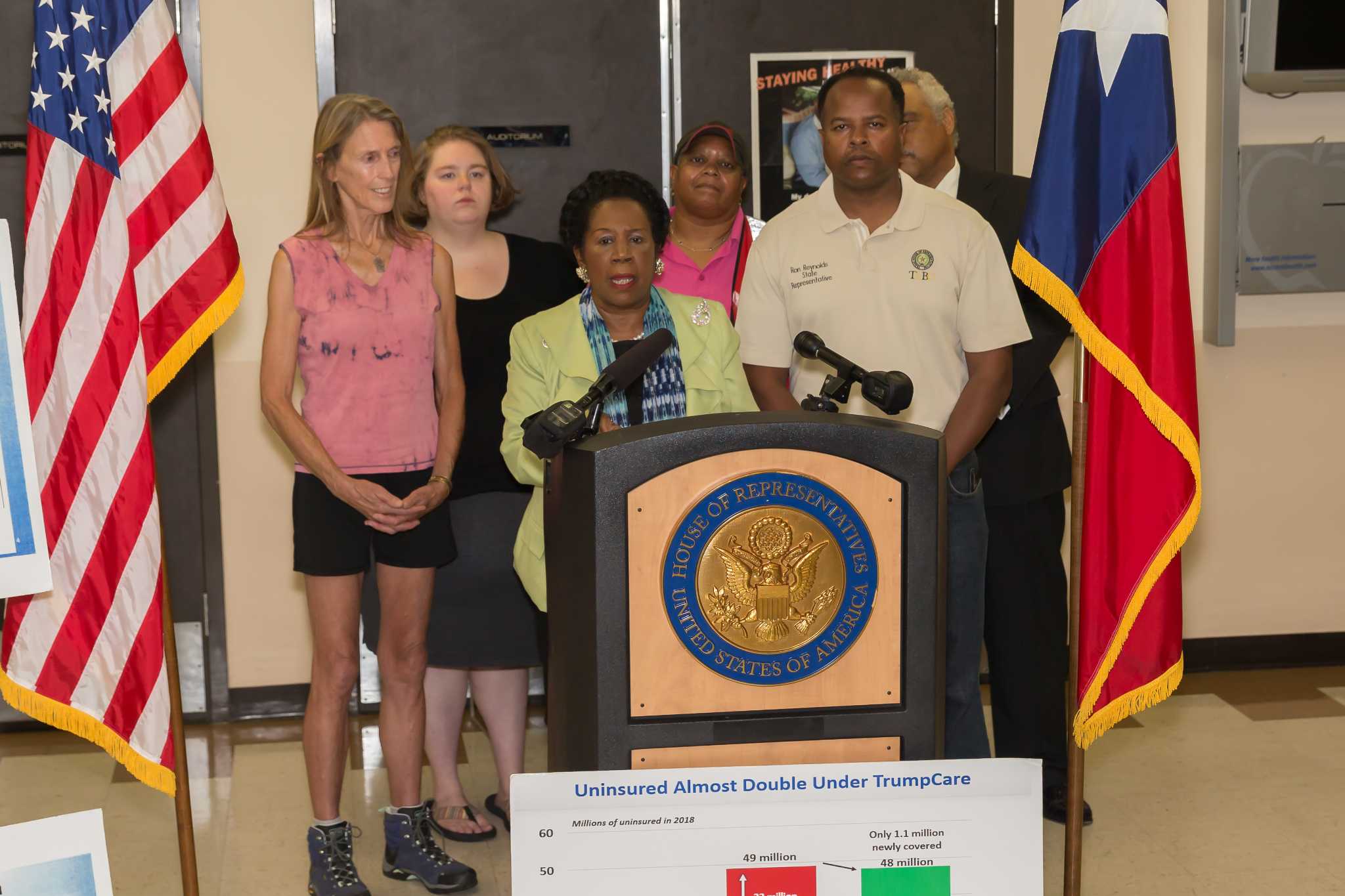 Rep. Jackson Lee calls for Medicaid expansion