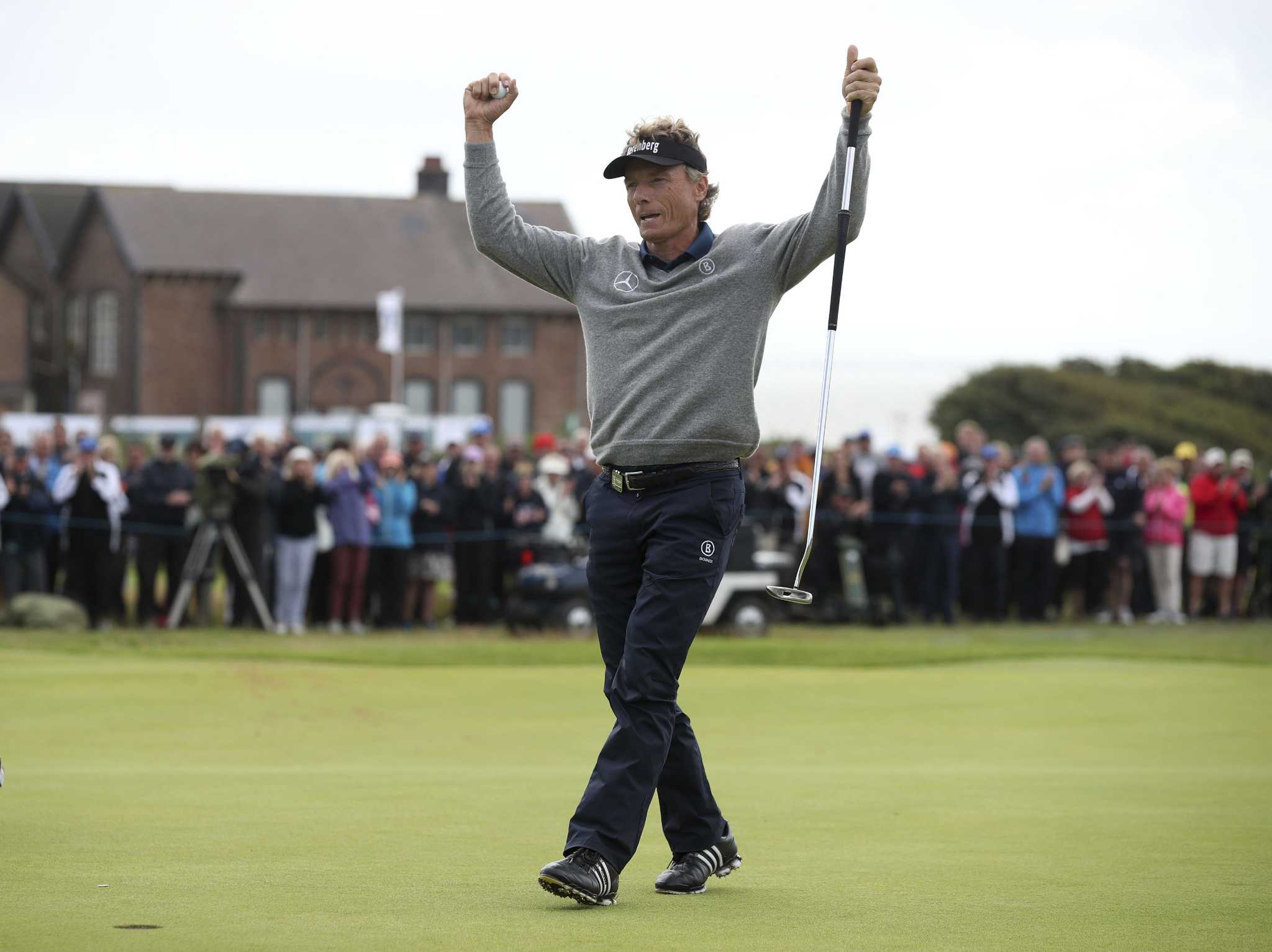 GOLF: Langer wins third Senior British Open title