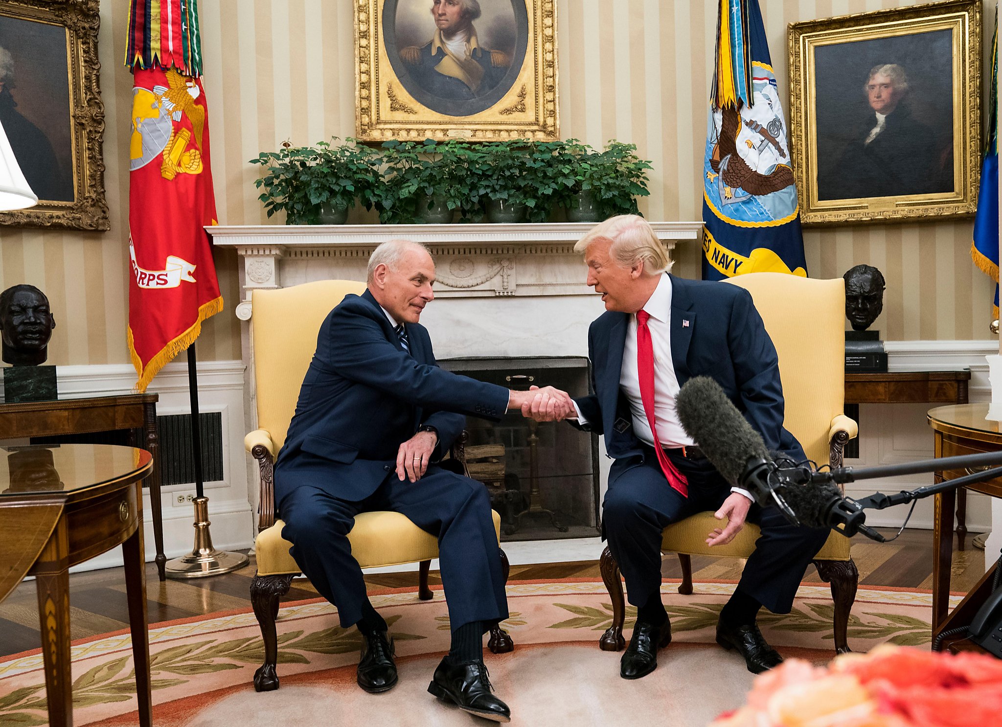 Trump head-spinner: Scaramucci bounced already