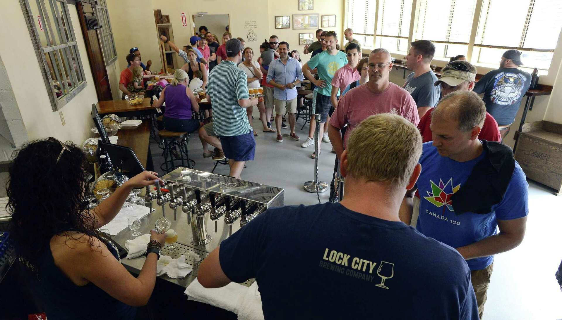 Lock City brewery owners keep it small with in-house brews