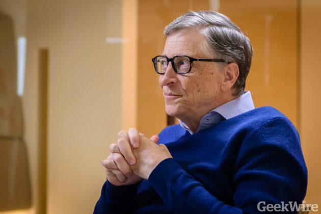 Bill Gates salutes Paul Allen during speech at celebration for new UW ...