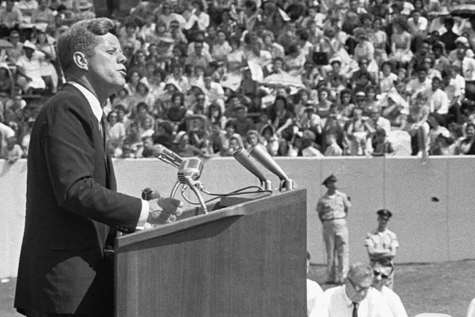 'We choose to go to the moon:' The text of Kennedy's speech at Rice ...