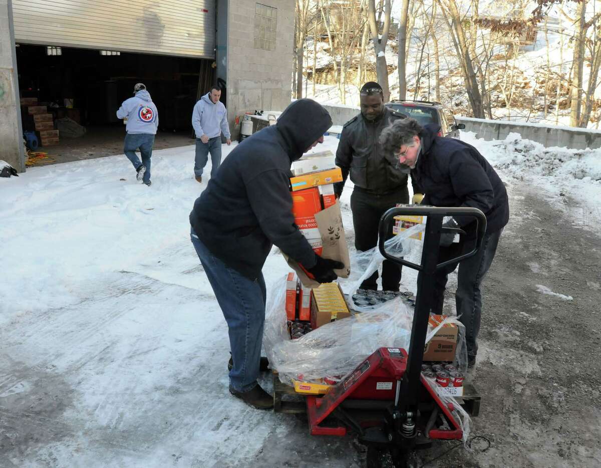 PHOTOS: Lex Products Donates Food to Area Charities, Shelton