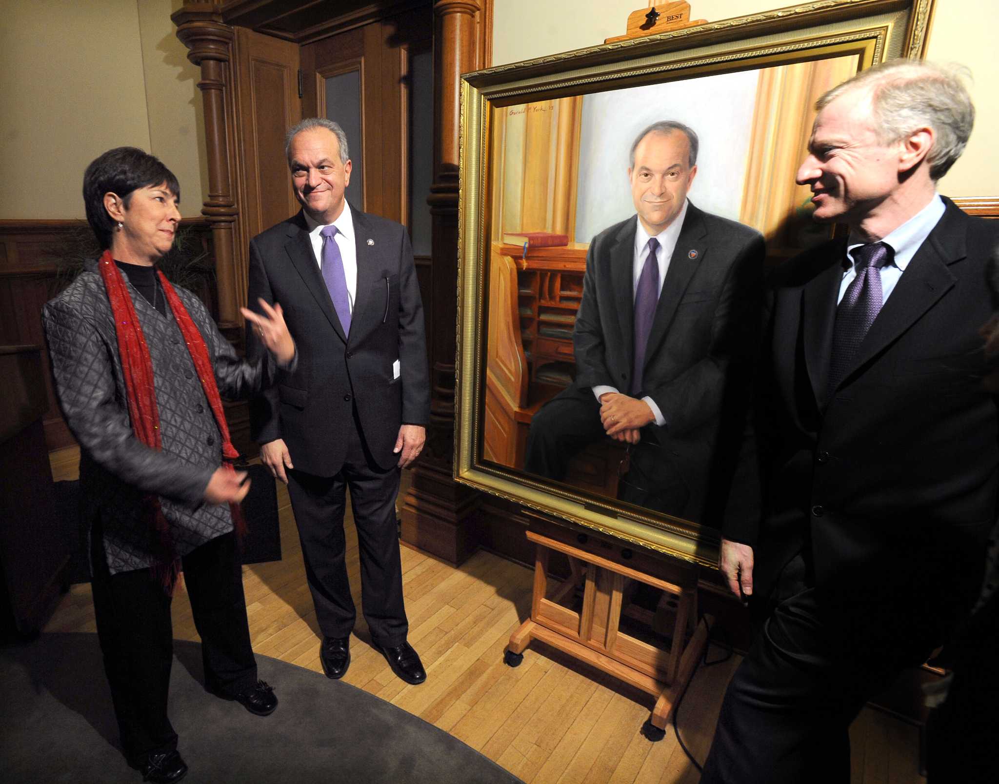 PHOTOS: Official Portrait of New Haven Mayor John DeStefano, Jr. Unveiled