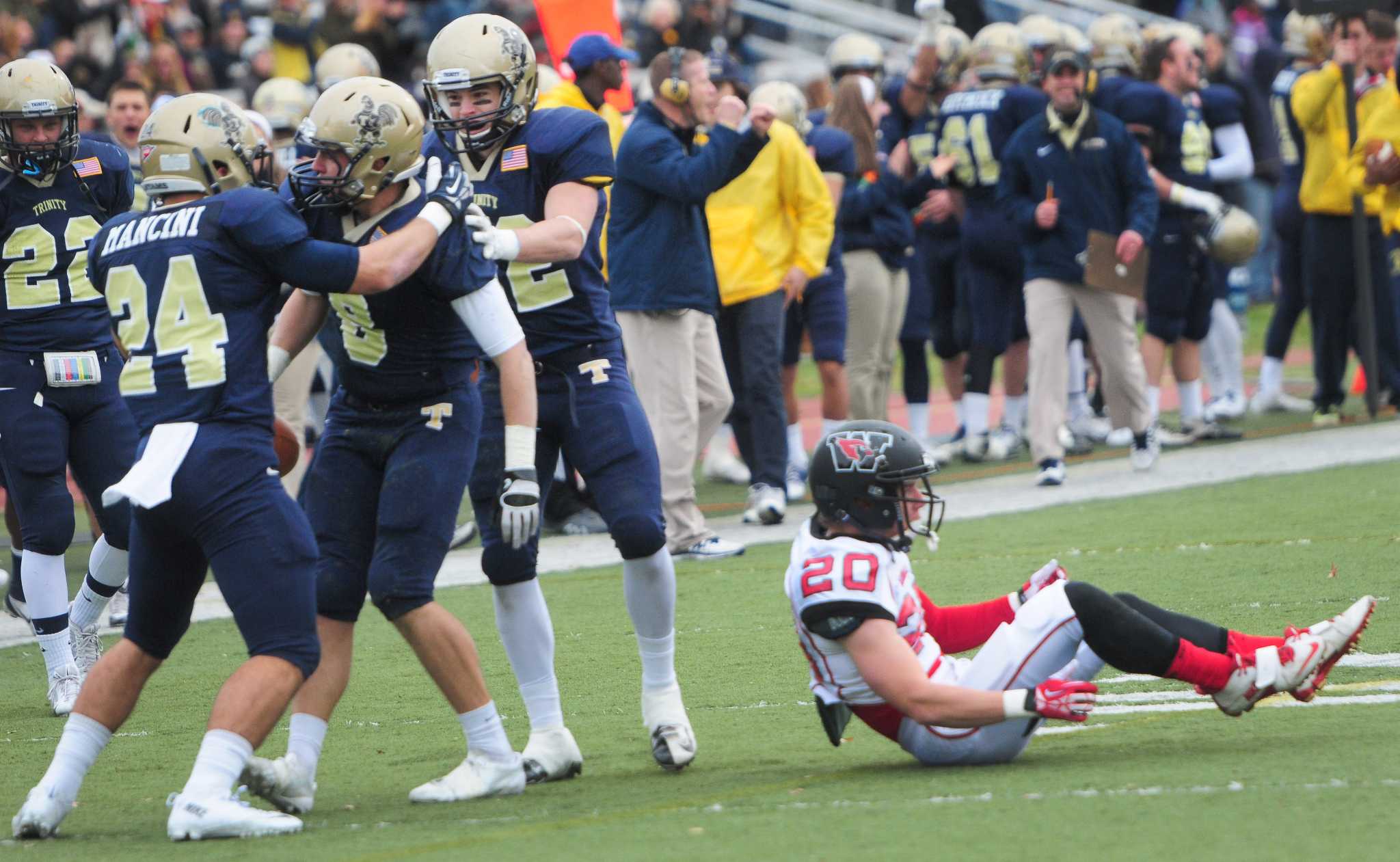 PHOTOS: Trinity College Football vs. Wesleyan University