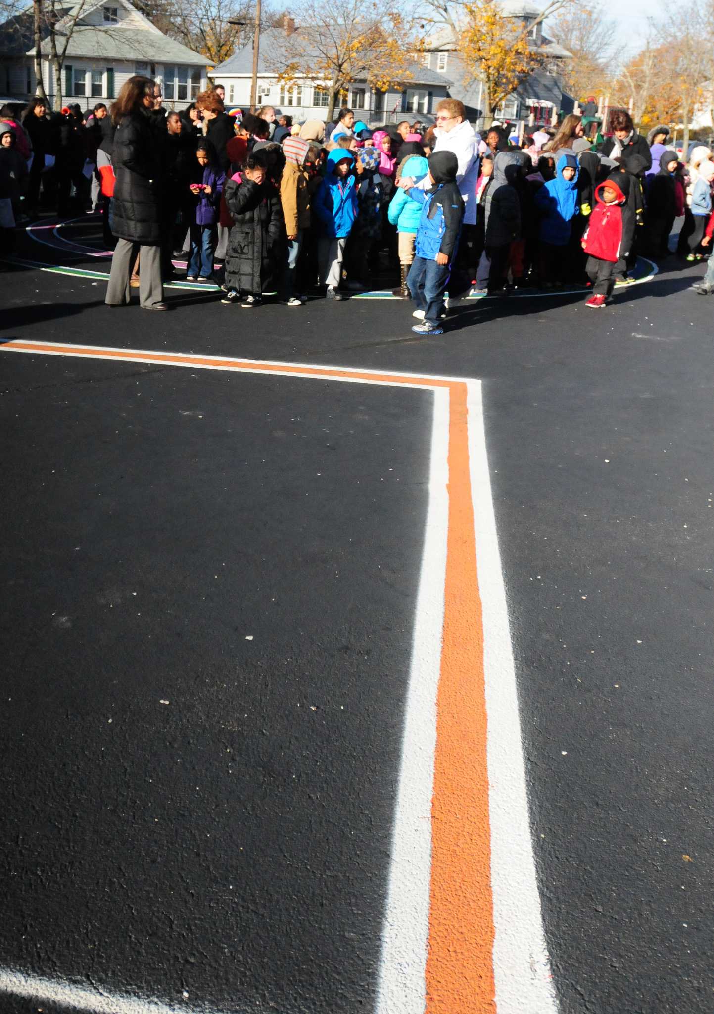 PHOTOS: "Peaceful Playground" at West Haven, Conn. School