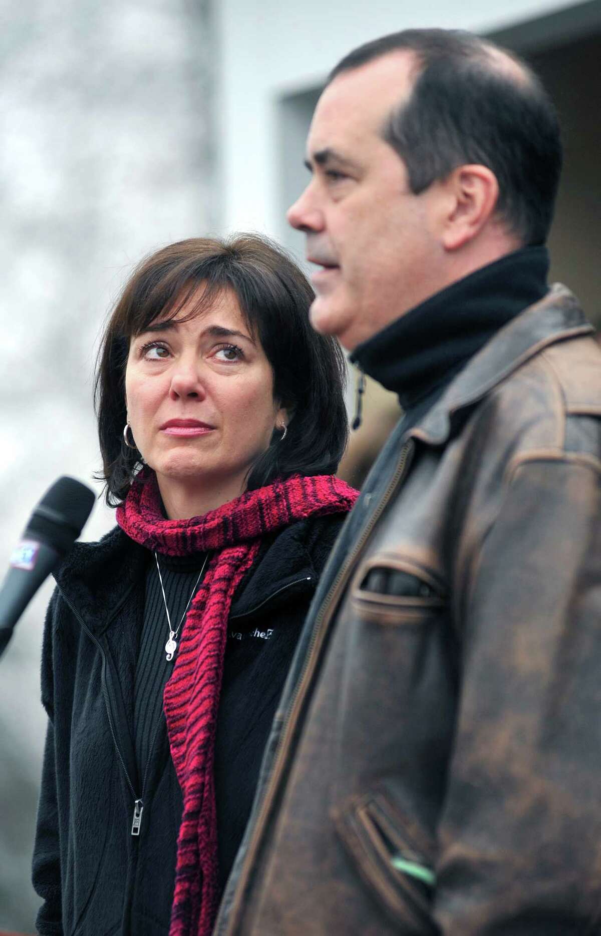 Photos: Sandy Hook Victim's Joint Statement, December 9, 2013 Photos: Sandy Hook Victim's Joint Statement, December 9, 2013