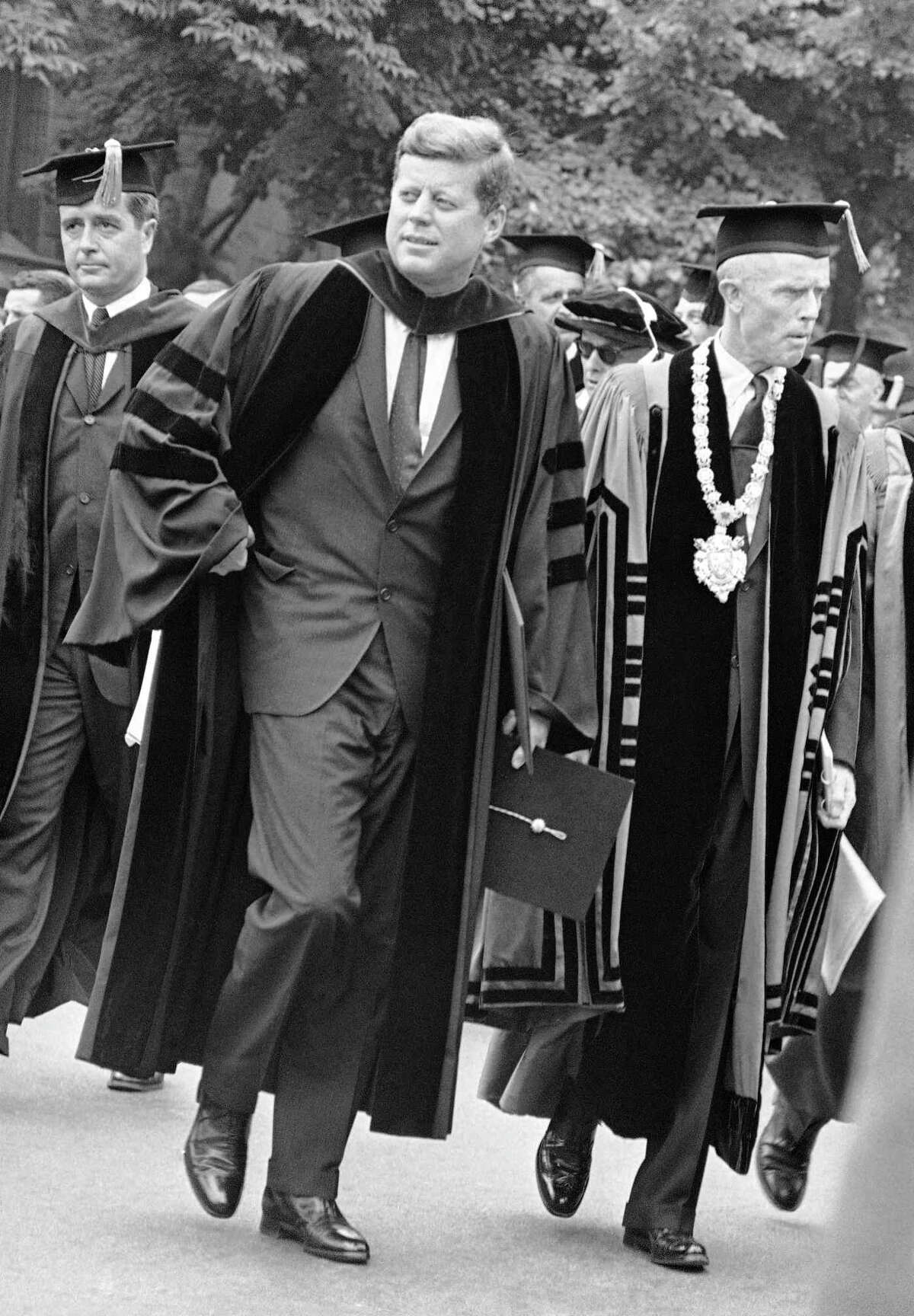 Photos: JFK at Yale University 1962