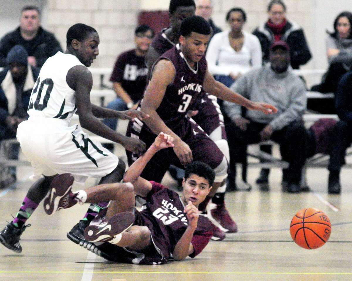 Photos: Hamden Hall vs. Hopkins Boys Basketball