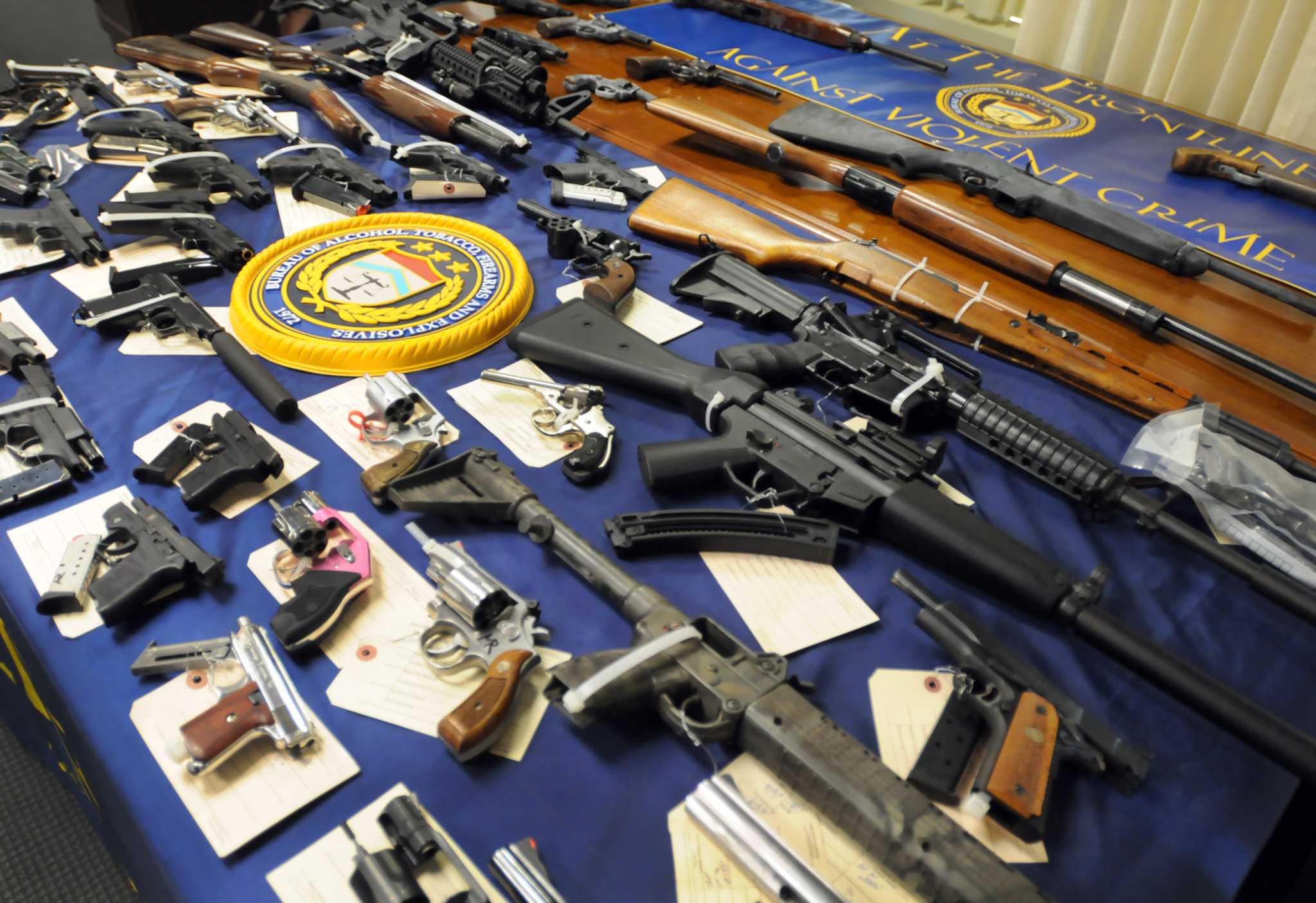 ‘Operation Samson’ seizes drugs, 73 firearms