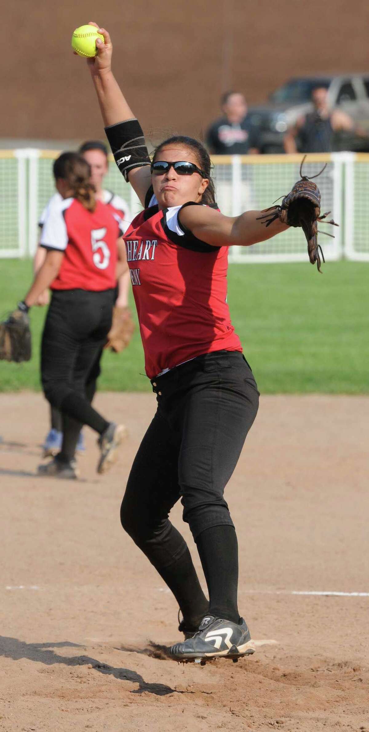 Photos of CIAC 2nd Round Softball: Sacred Heart 3, Masuk 1, in Monroe