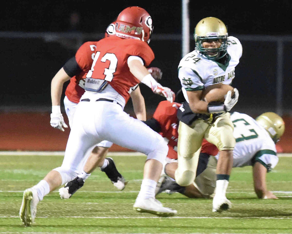 PHOTOS: Cheshire H.S. football Vs. Notre Dame H.S.