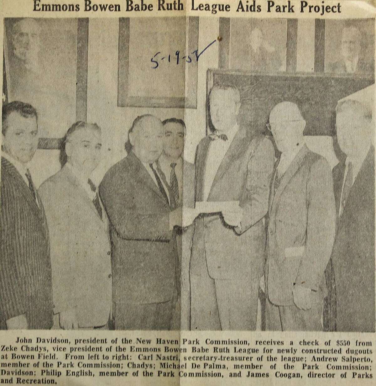 Historical photos of New Haven's Bowen Field