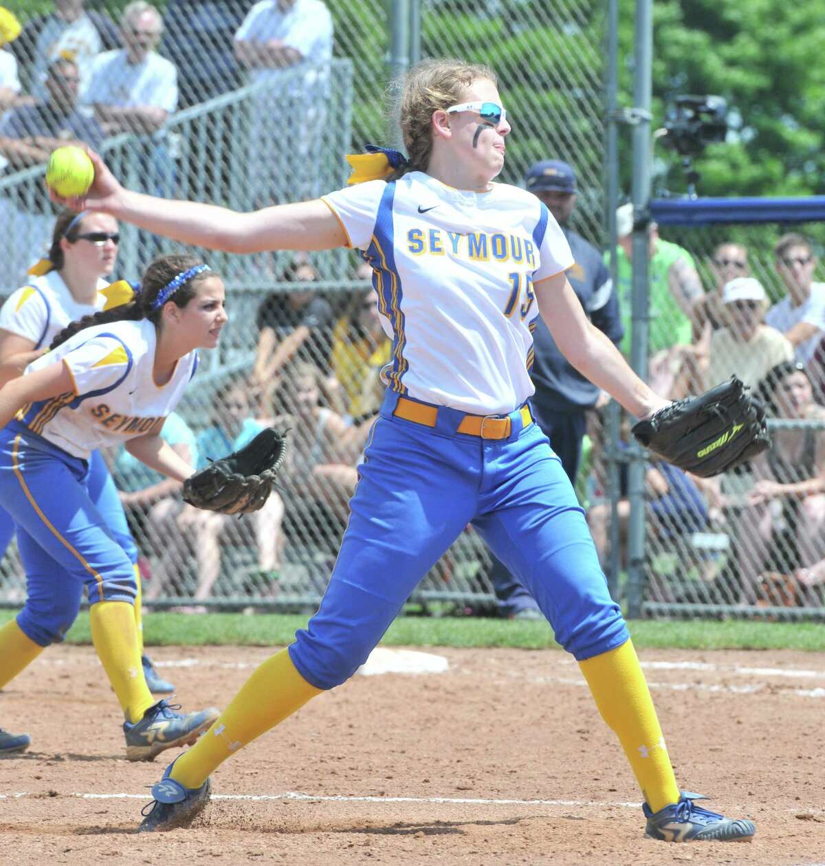 Photos of Class M Softball Final, Seymour vs. East Haven