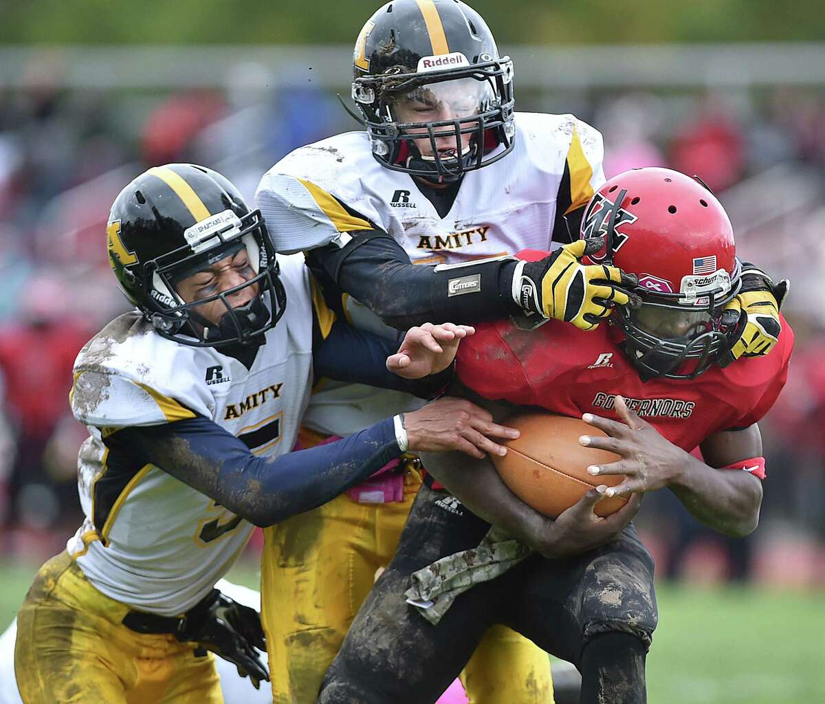 PHOTOS: Wilbur Cross topped Amity, 37-7, in football action