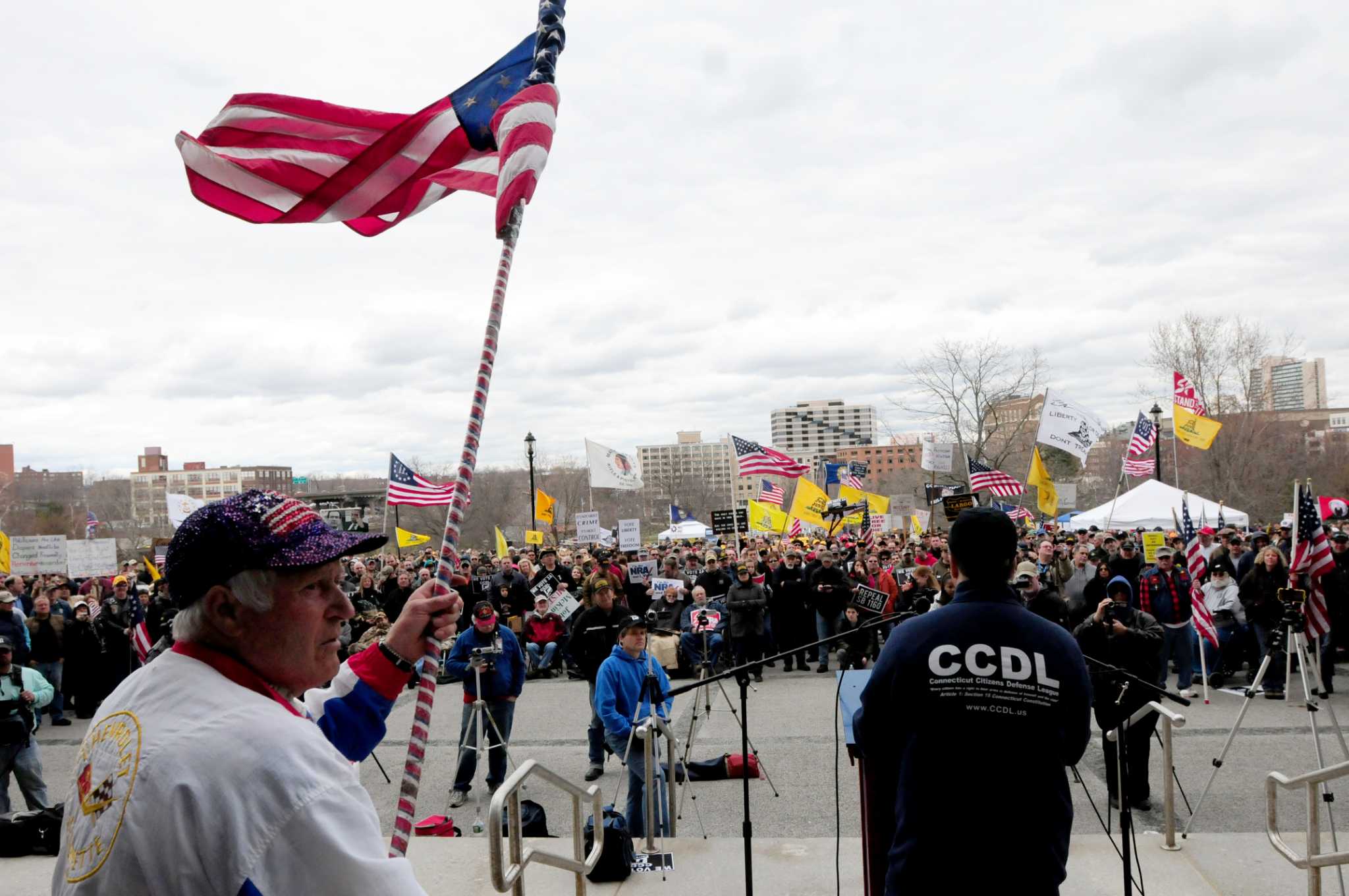 PHOTOS of Second Amendment Gun Rights Rally at Connecticut Capitol