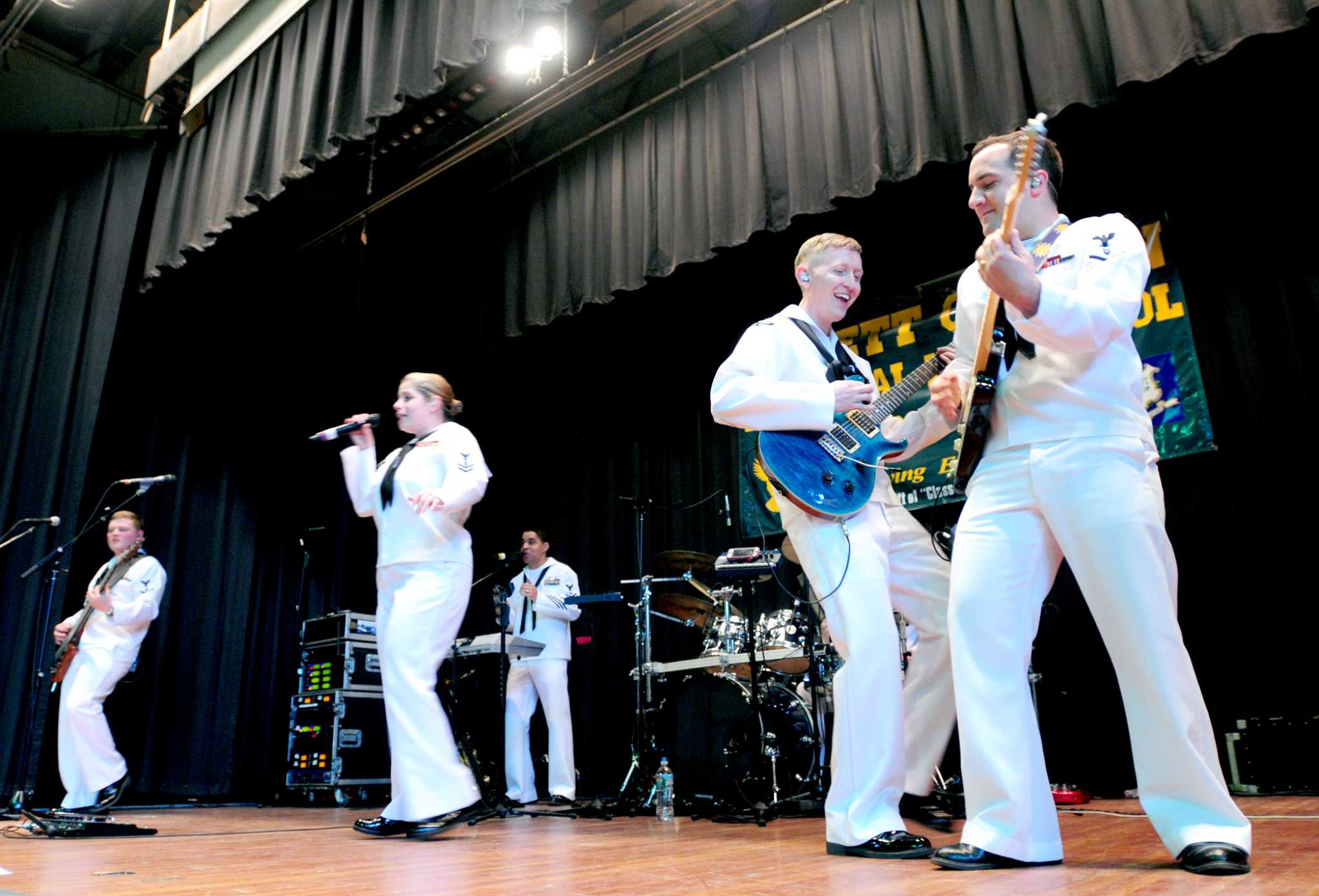 Photos of Navy Band, Rhode Island Sound, at Emmett O'Brien
