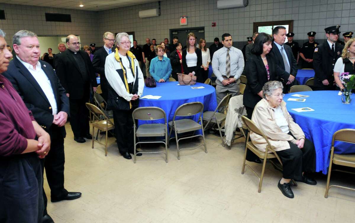Photos of New East Haven Deputy Police Chief Edward Lennon, Jr., Sworn In