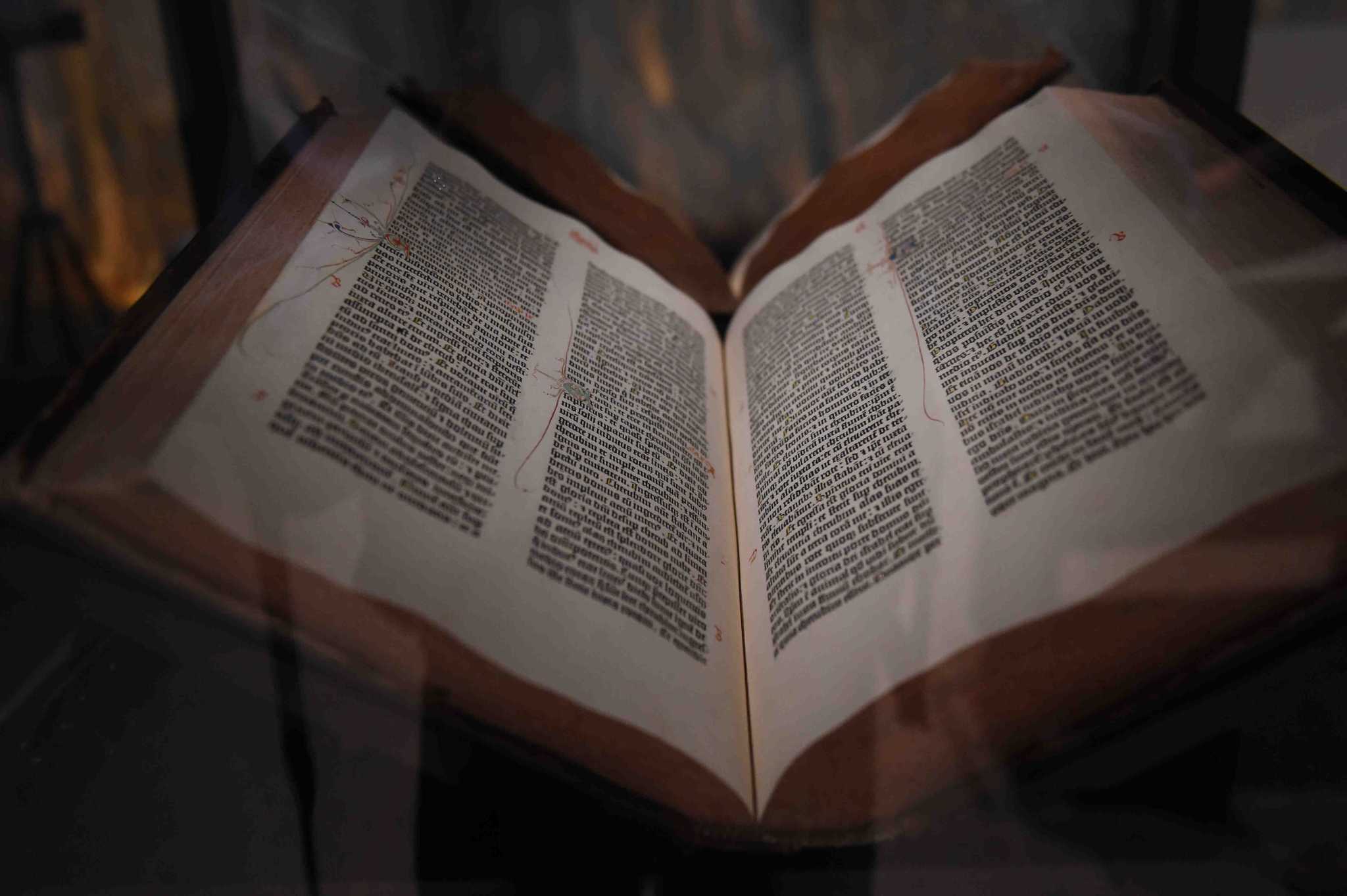 PHOTOS: Gutenberg Bible at Yale takes a trip