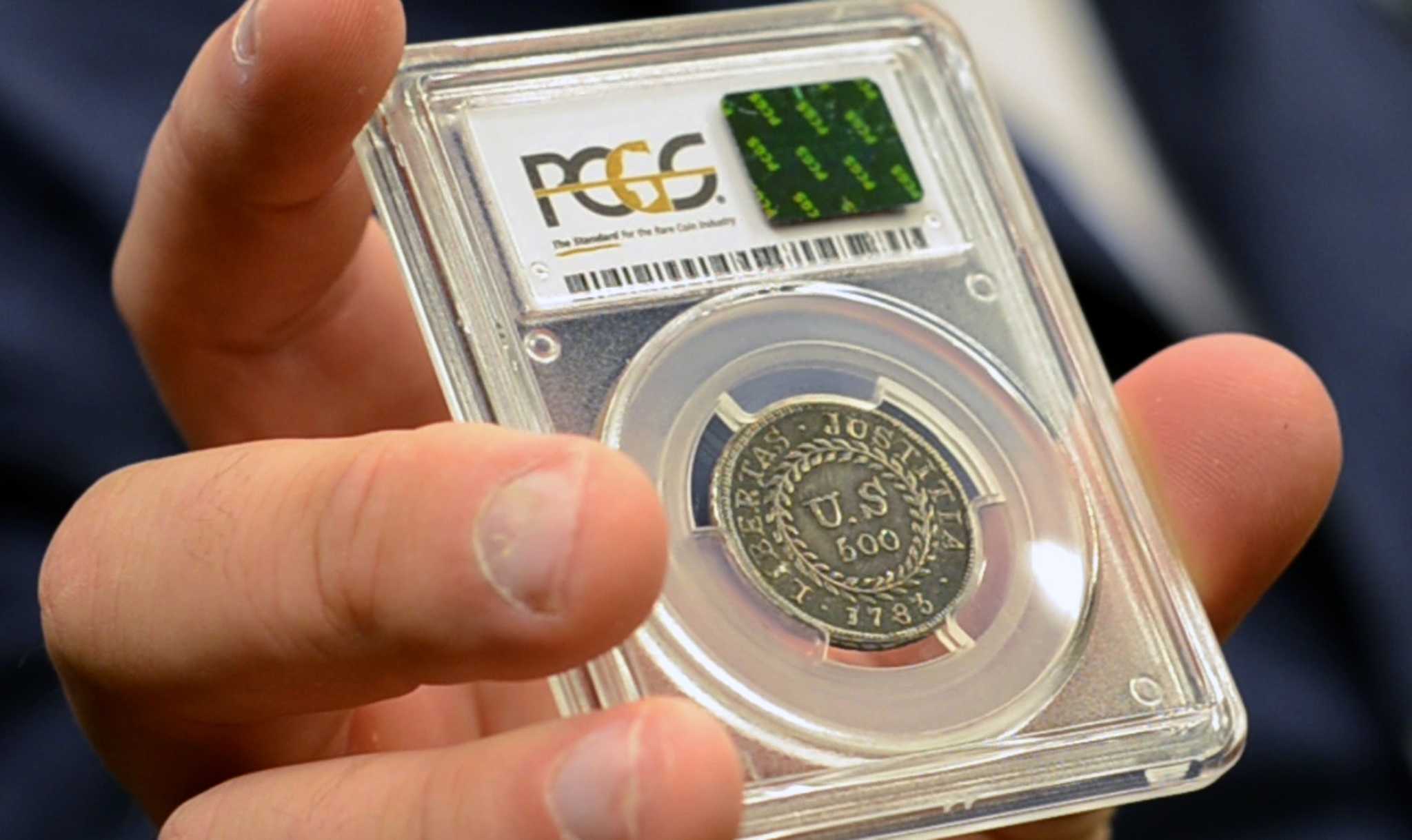 Did Alexander Hamilton hold this coin?