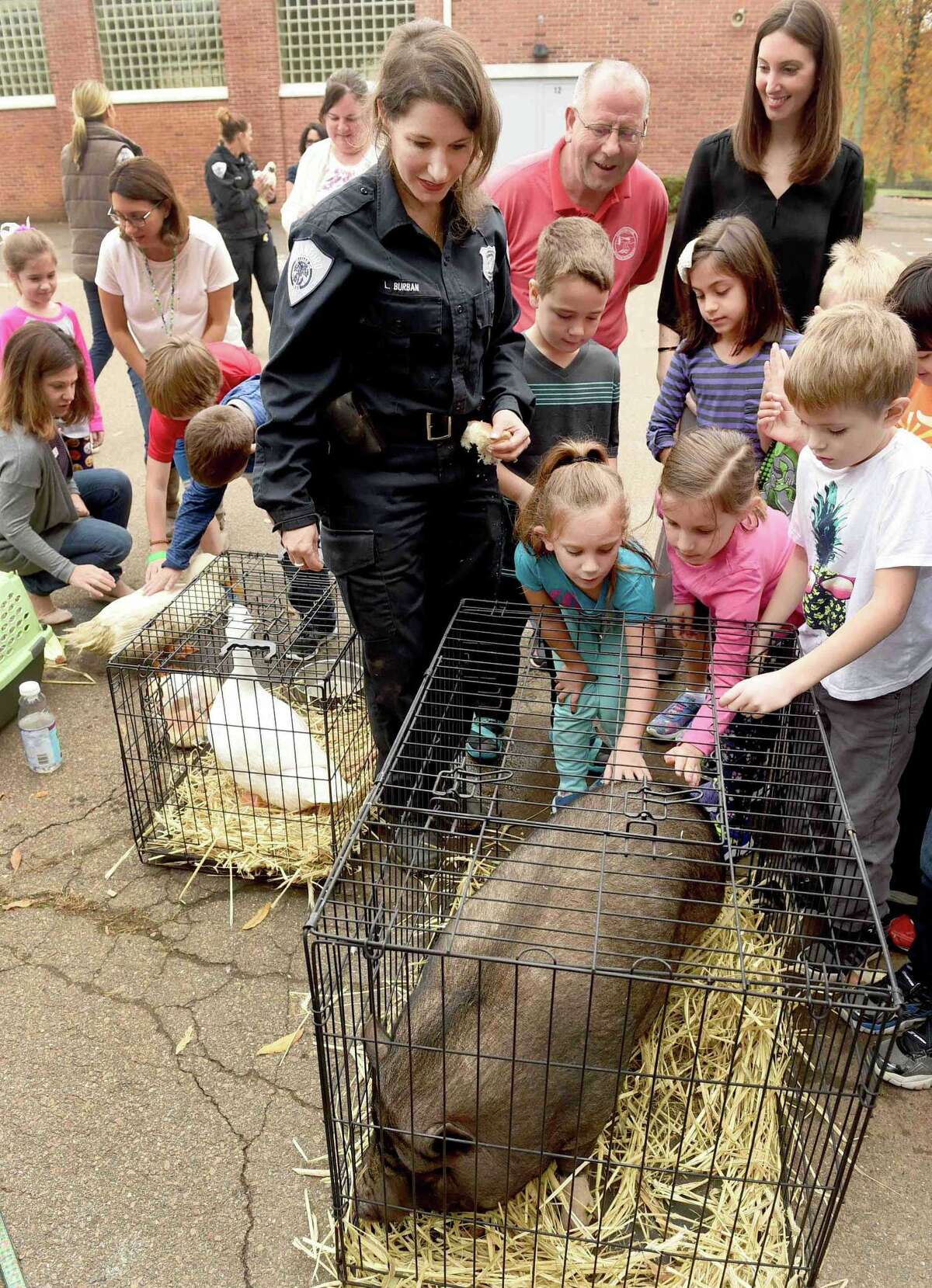 PHOTOS: Branford Animal Shelter Visits Mary Murphy School