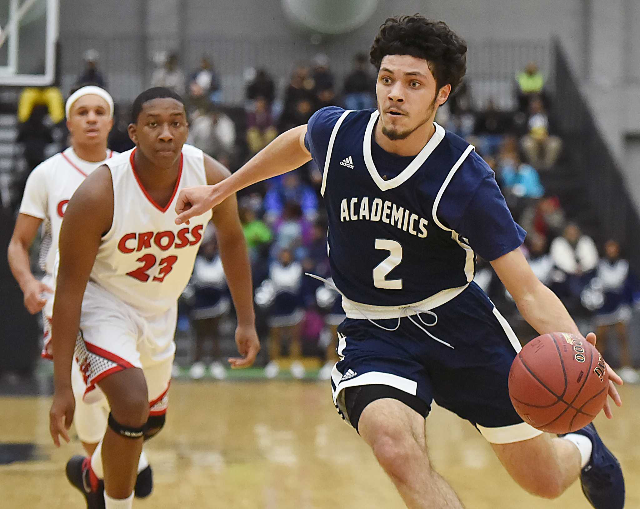 20170501ca Hillhouse vs. Wilbur Cross Boys Basketball