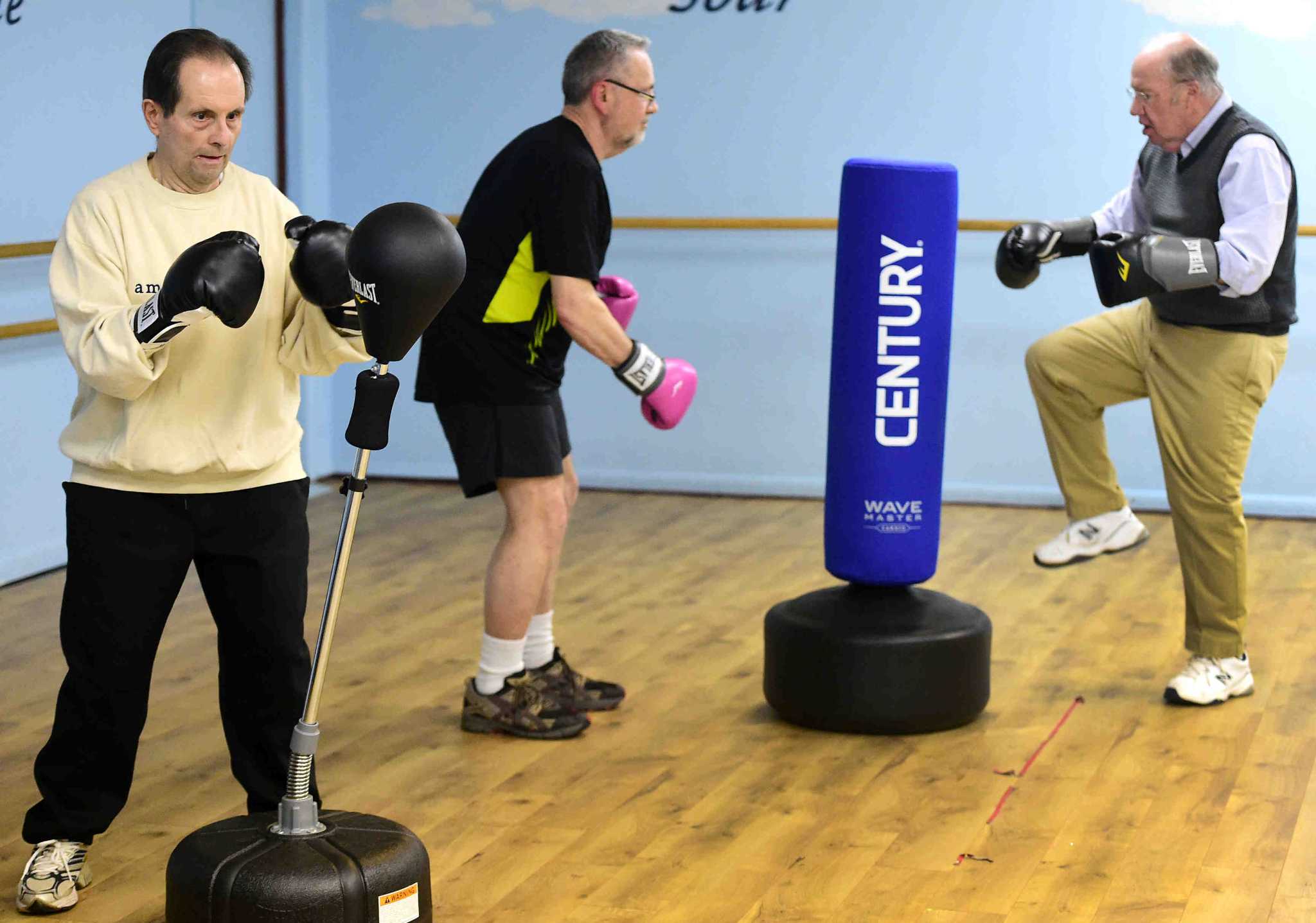 PHOTOS: Boxing With Parkinson's Disease