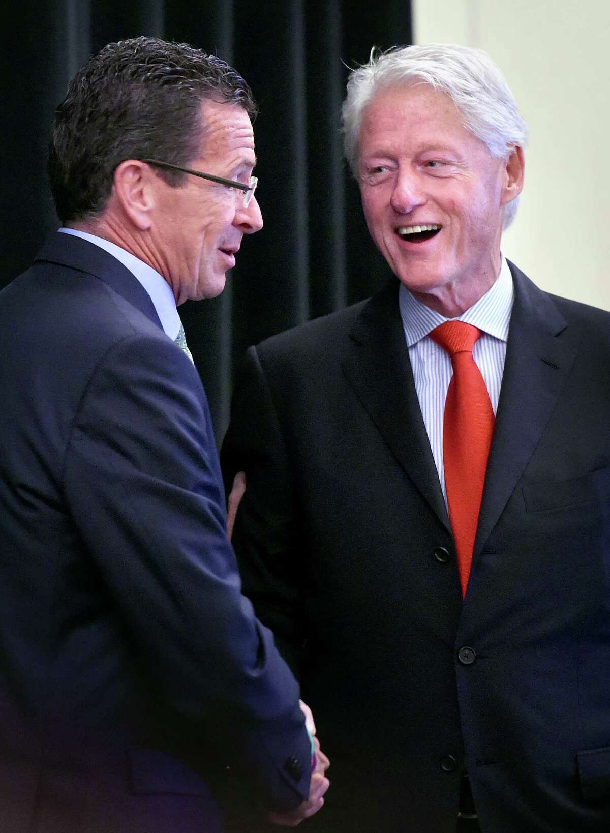 Photos of Bill Clinton visit to New Haven