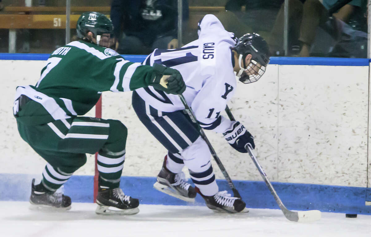 Photos: Yale hockey in ECAC Hockey playoff series