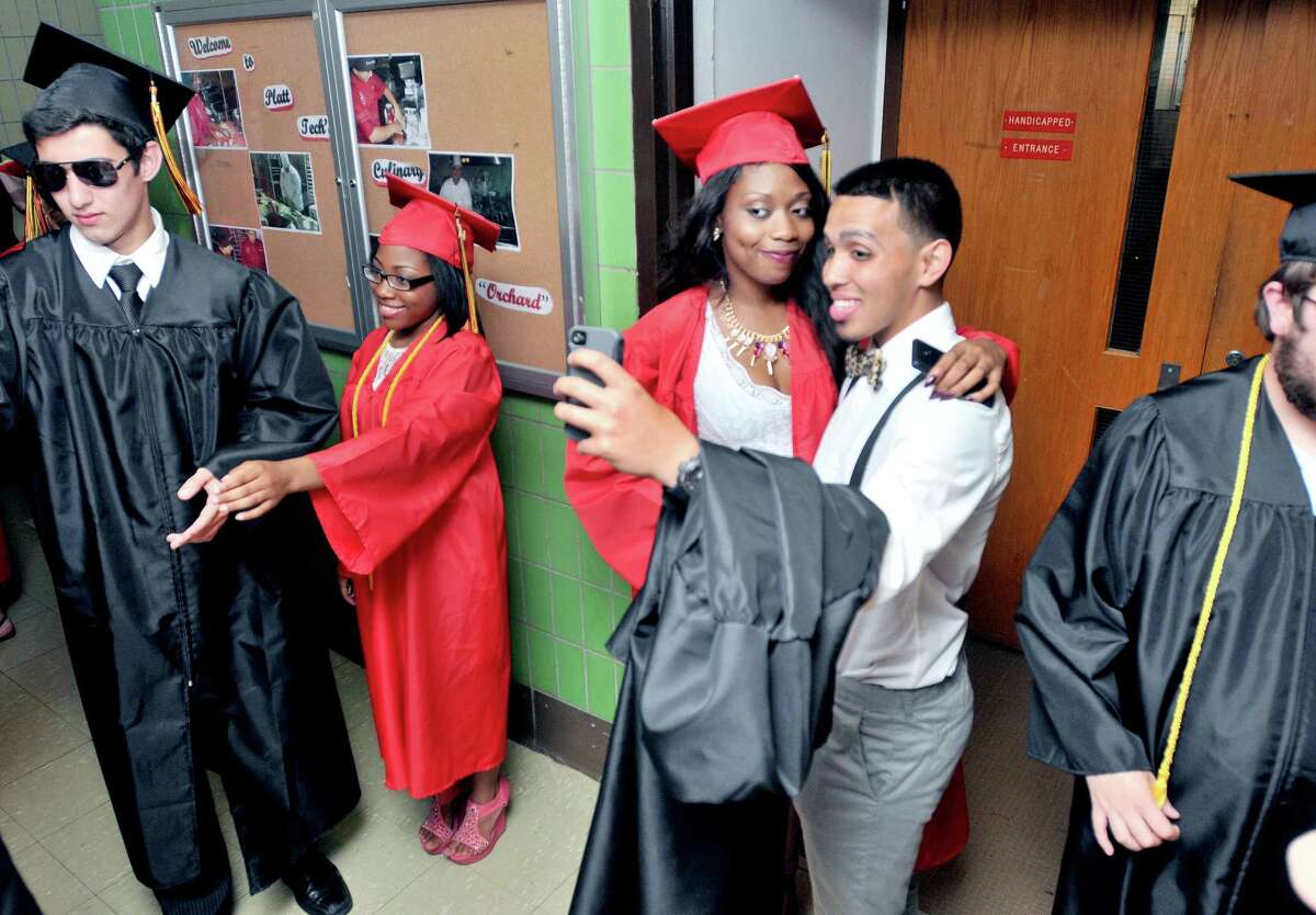 Photos of Platt Technical High School Graduation in Milford