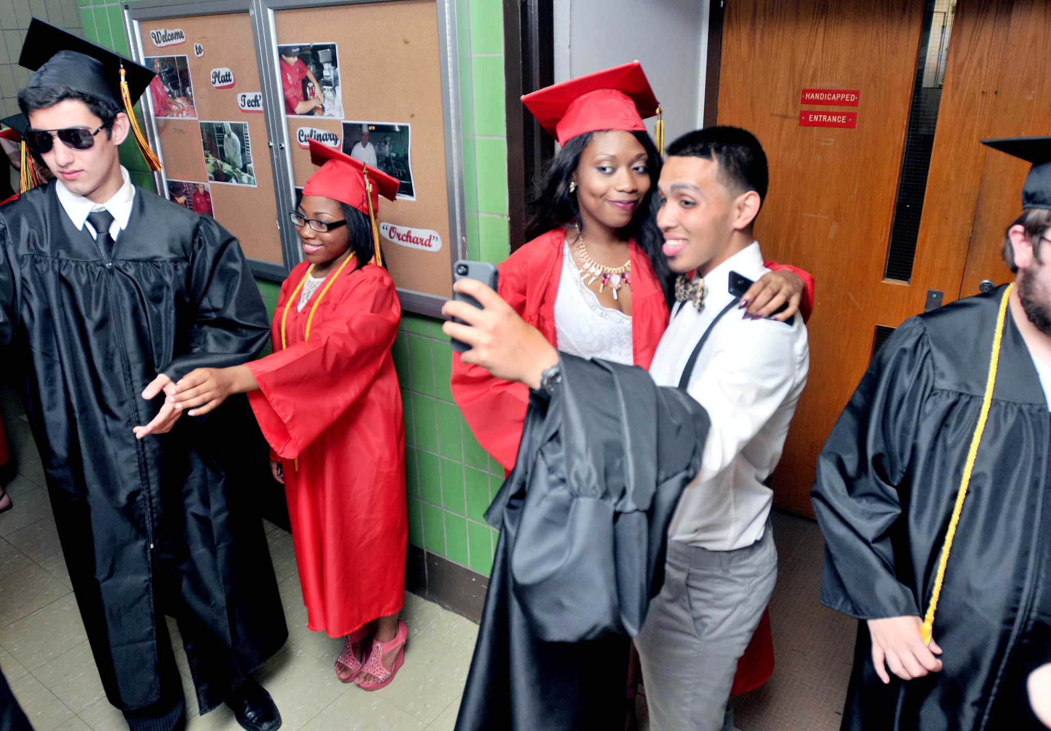 Photos of Platt Technical High School Graduation in Milford