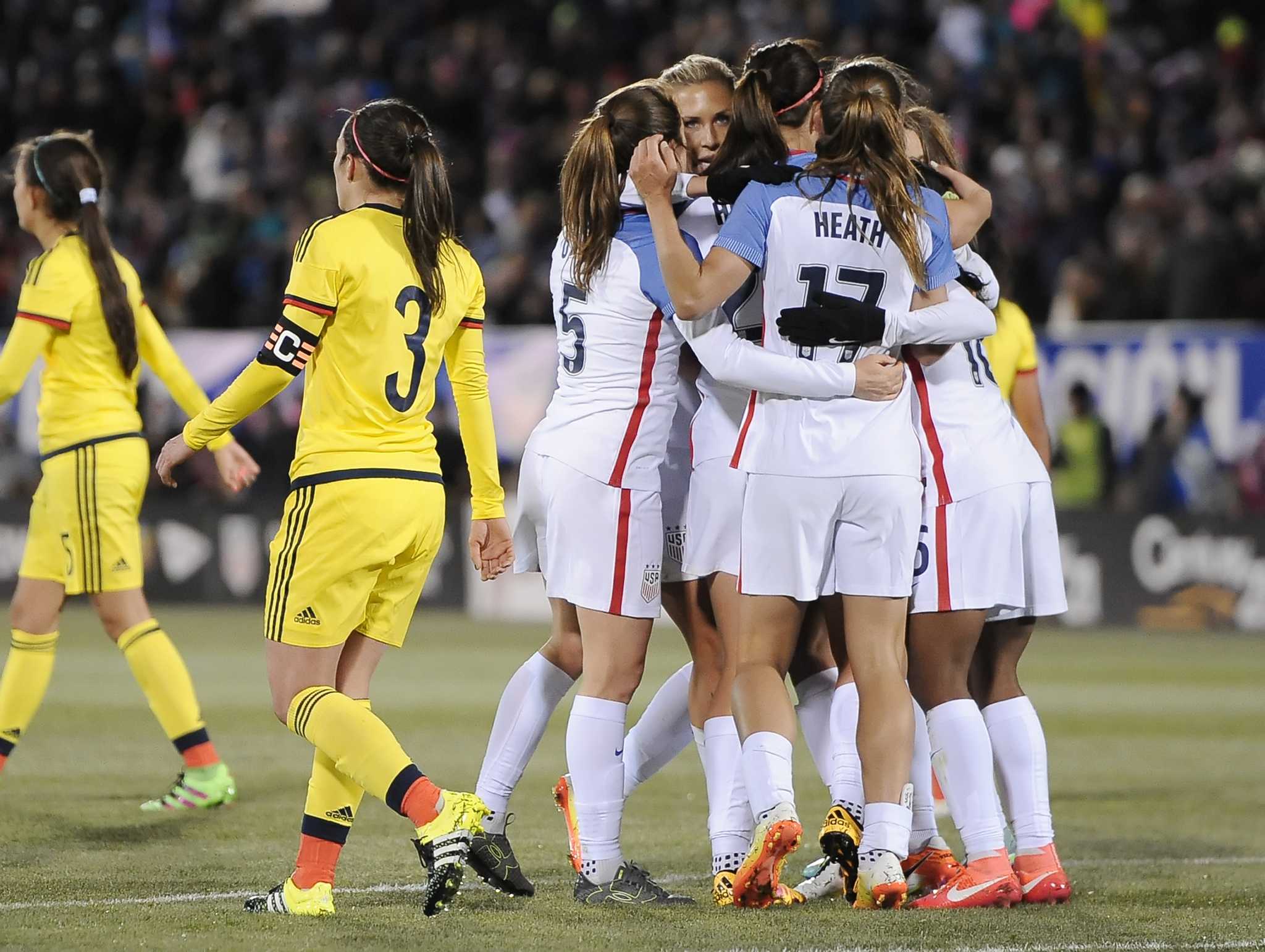Photos: U.S. women's soccer team wins in East Hartford
