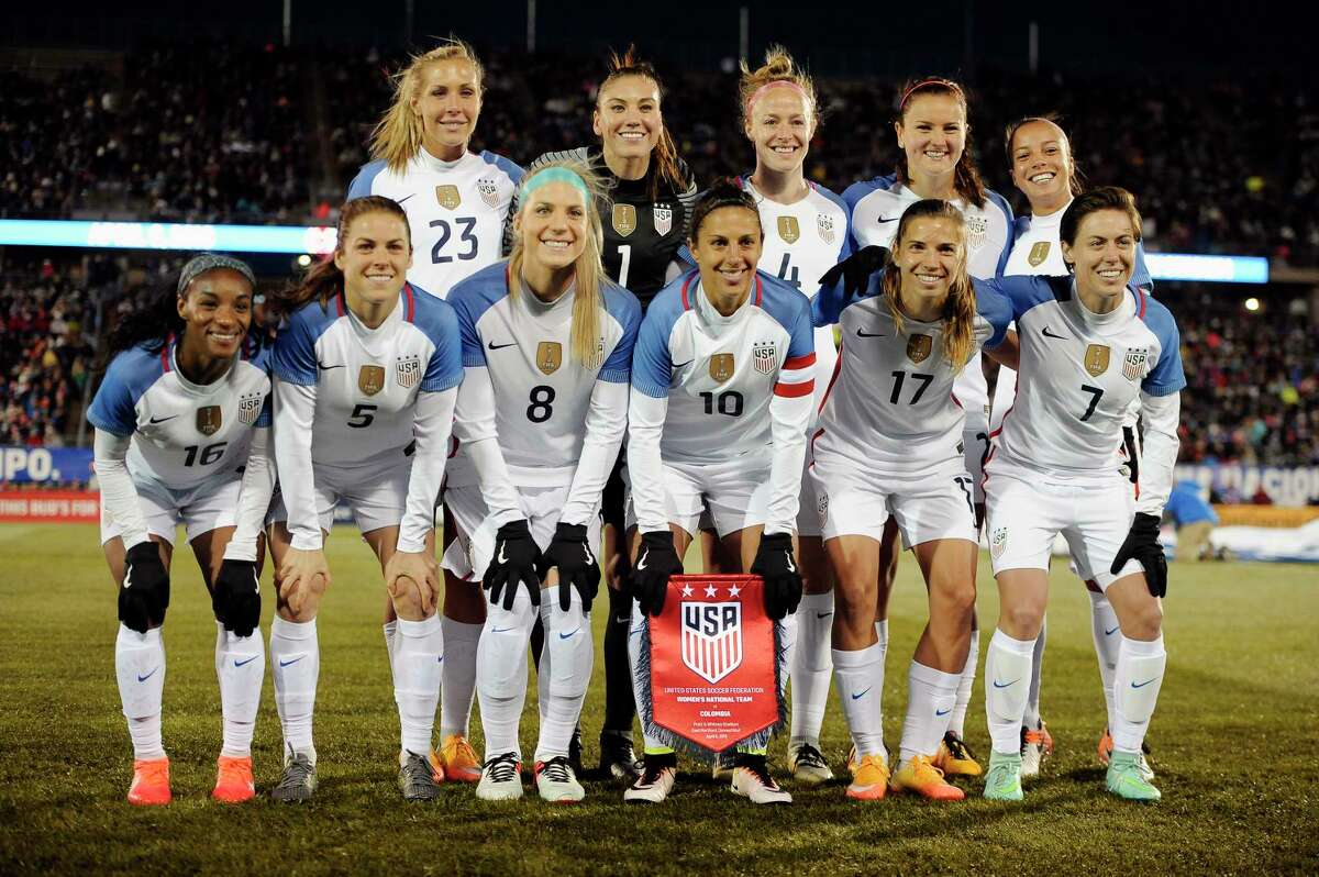 Photos: U.S. women's soccer team wins in East Hartford