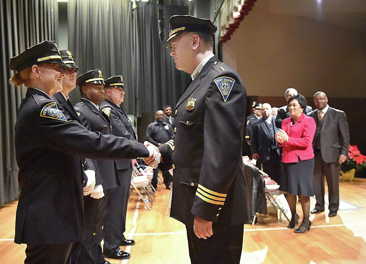 PHOTOS: New Haven Police promotion ceremony