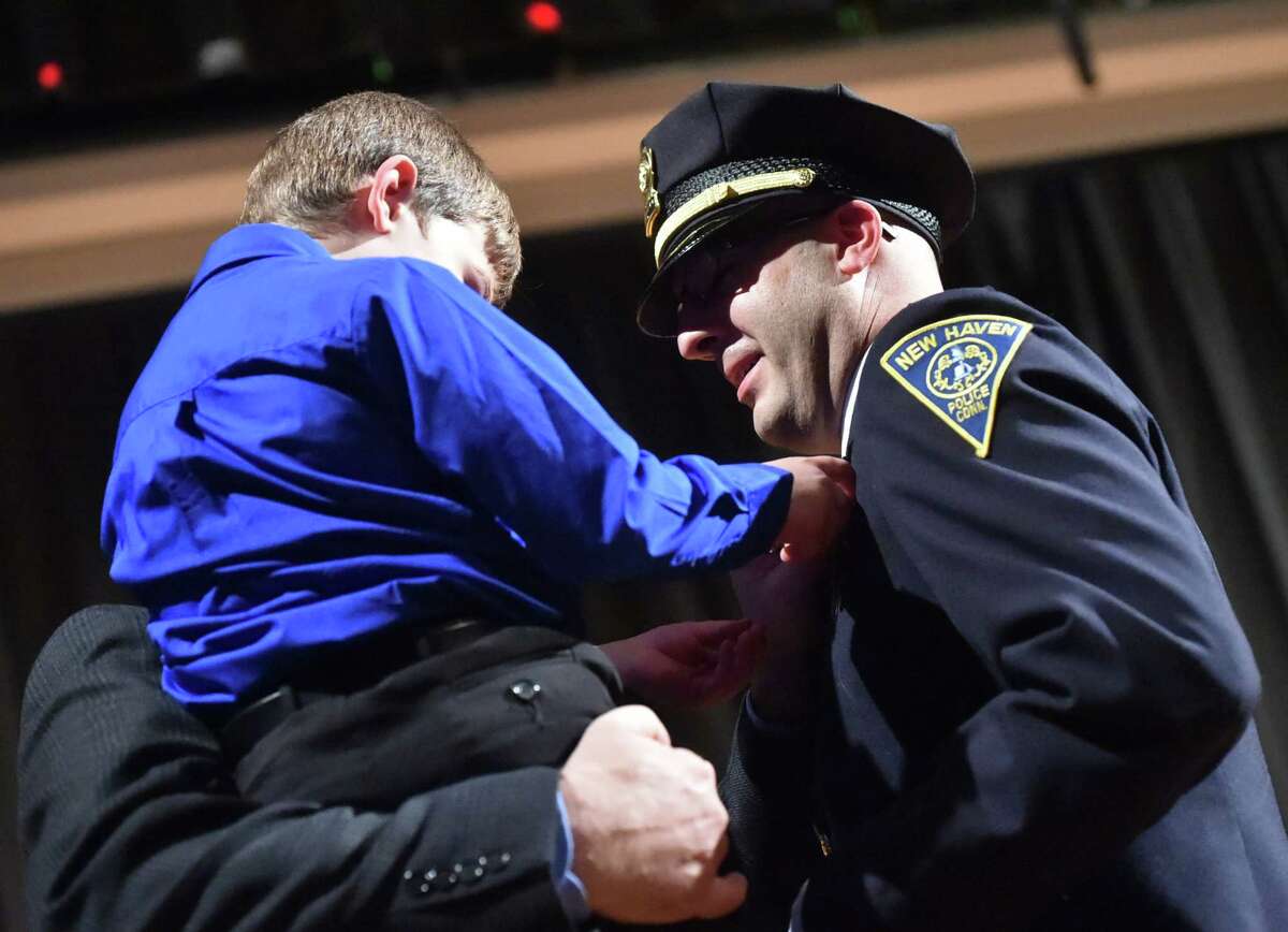 Photos: New Haven Police hold promotions ceremony