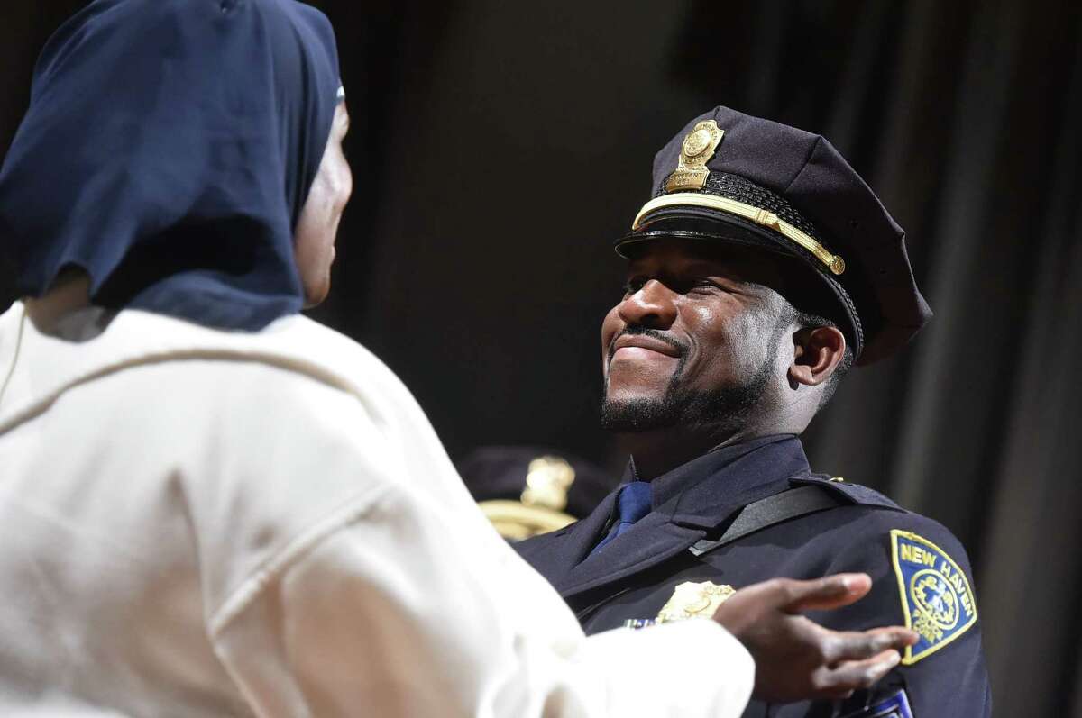 Photos: New Haven Police hold promotions ceremony