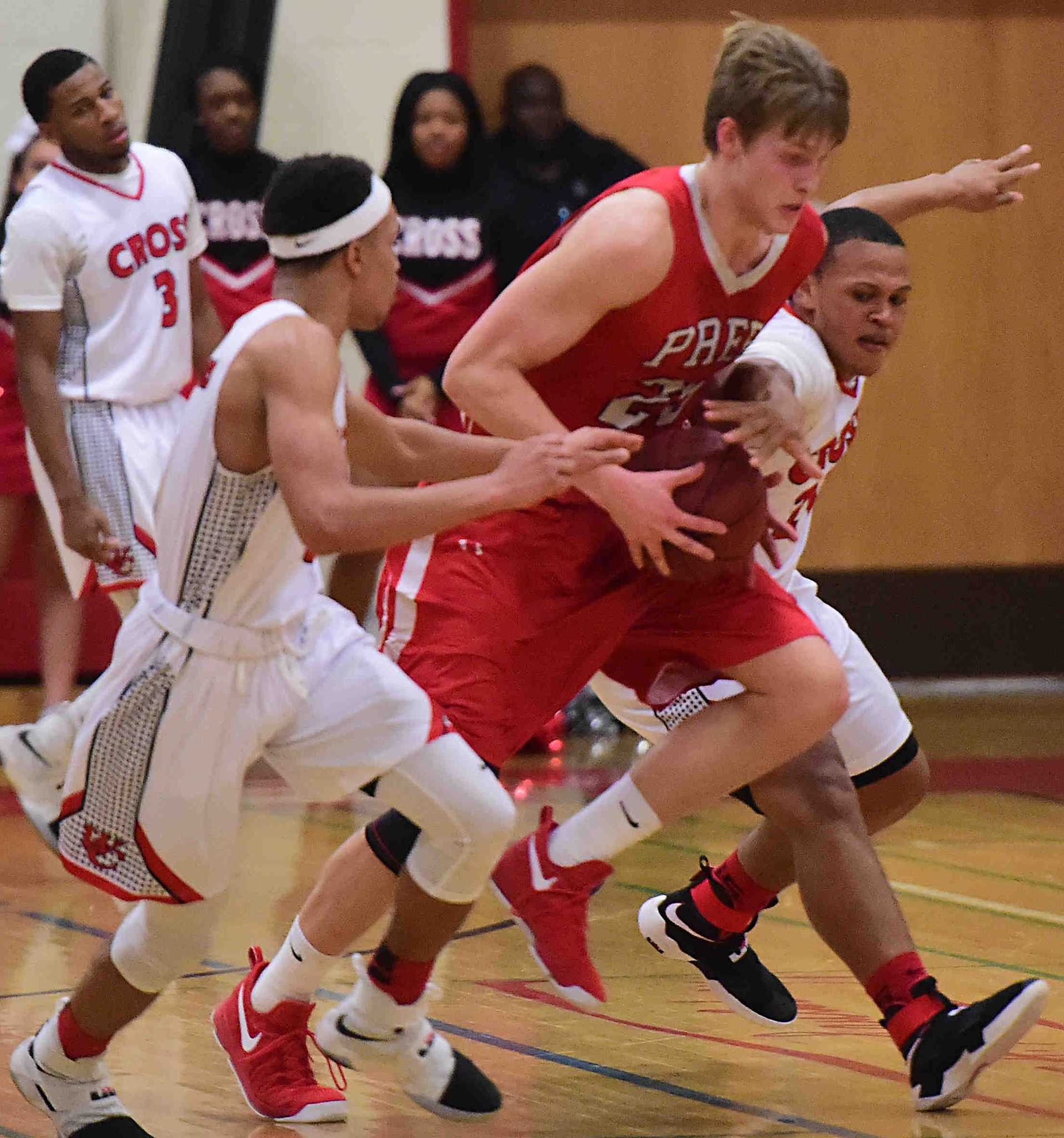 20170306_ph_Cross vs. Prep CIAC Basketball First Round
