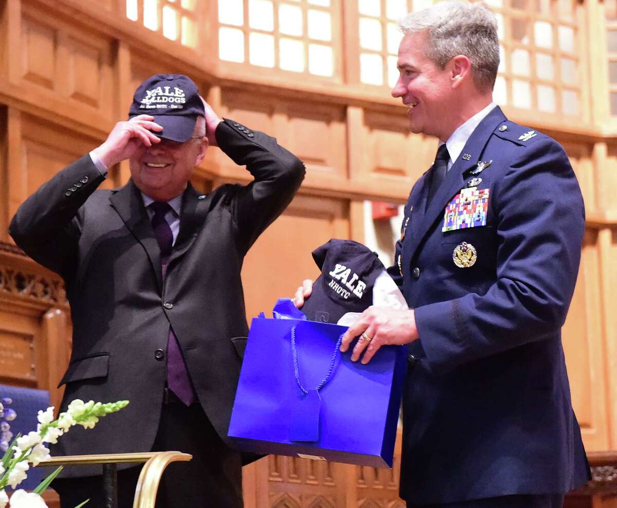 PHOTOS: Yale ROTC Joint Military Commissioning Ceremony