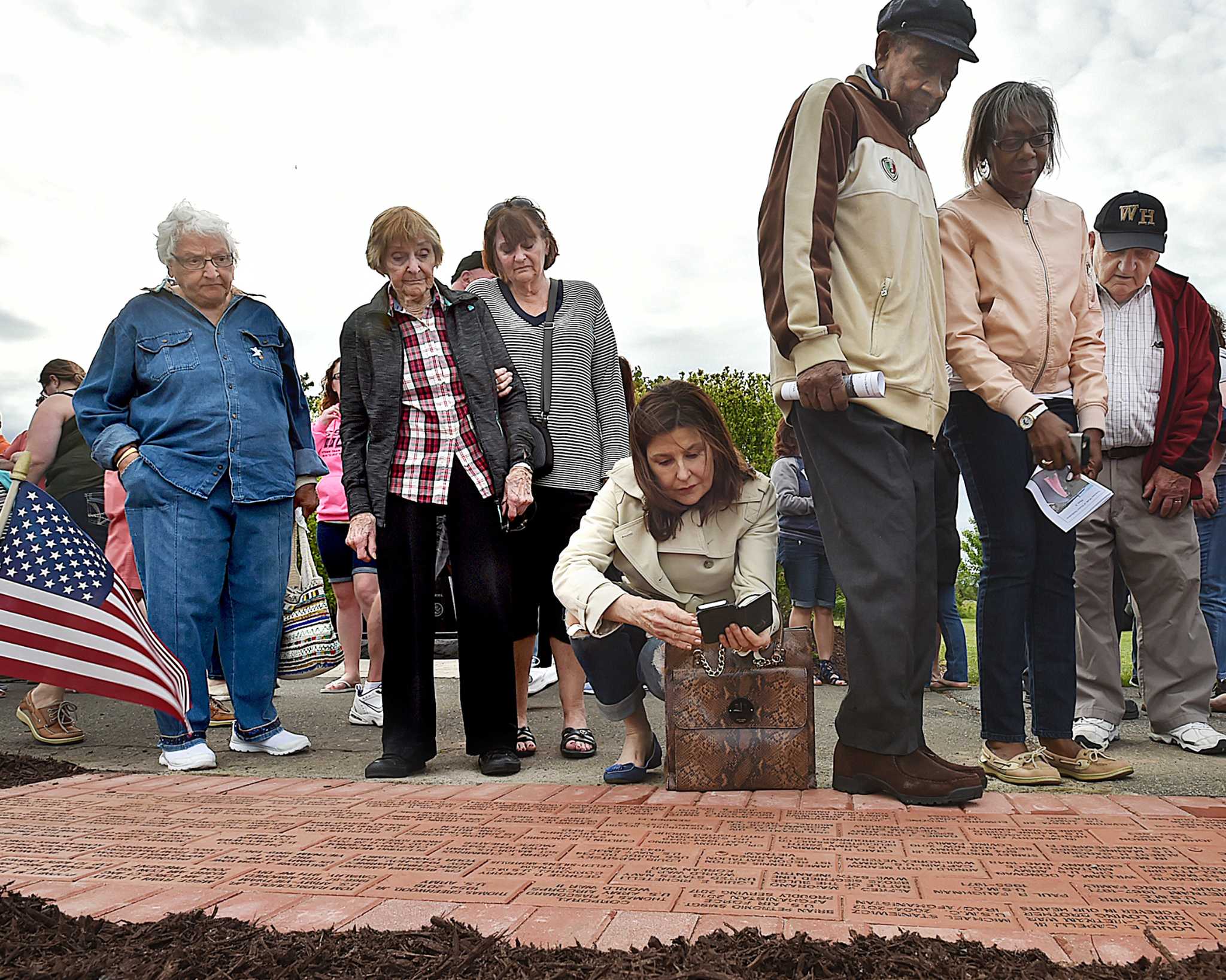 20172705ca West Haven Walk of Honor at Bradley Point