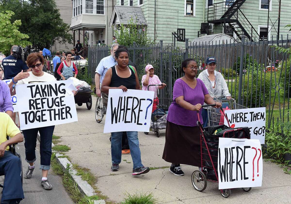 New Haven tent city for homeless meets opposition from neighbors