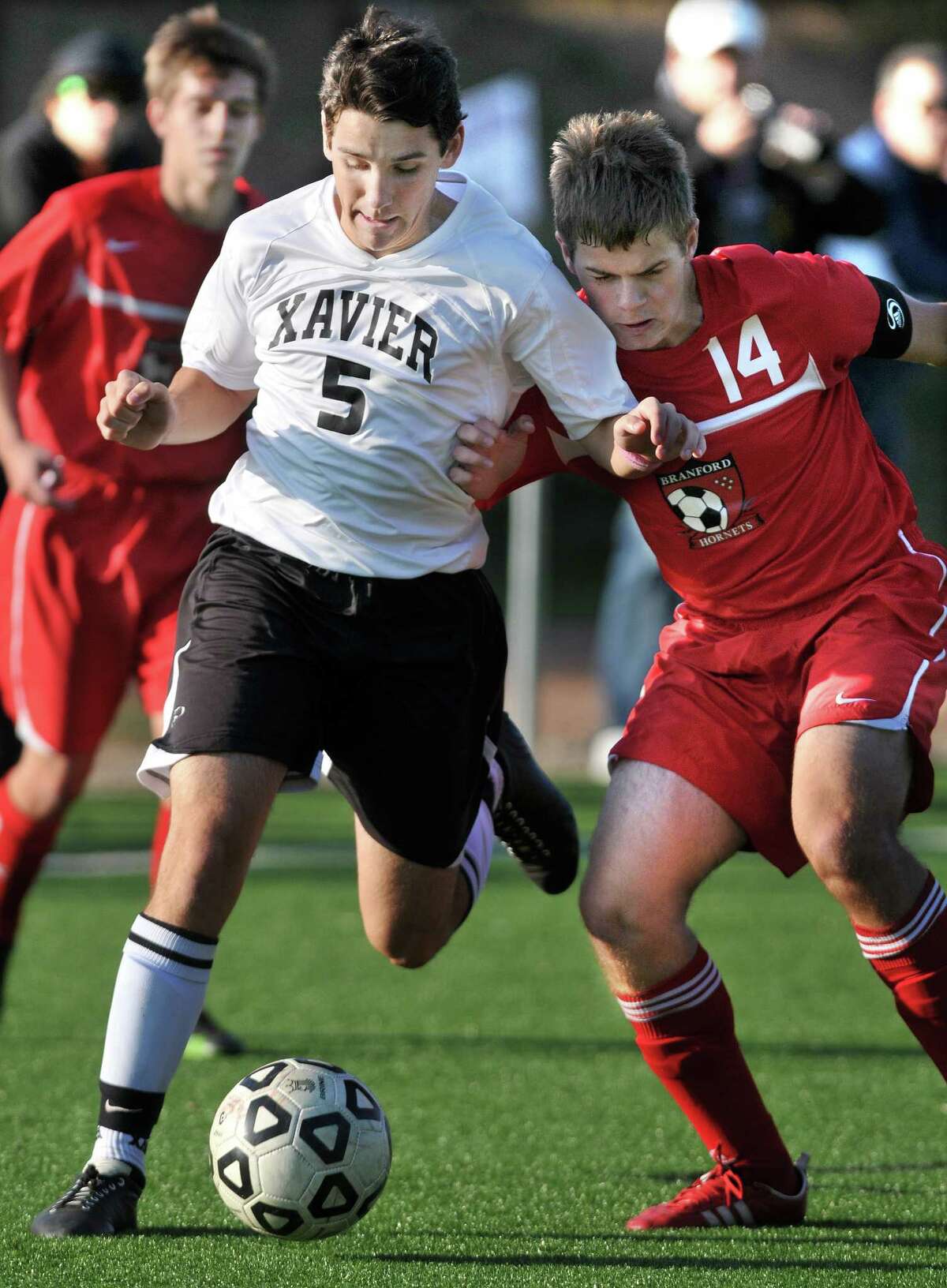 PHOTOS: Xavier vs. Branford in Southern Connecticut Conference boys ...