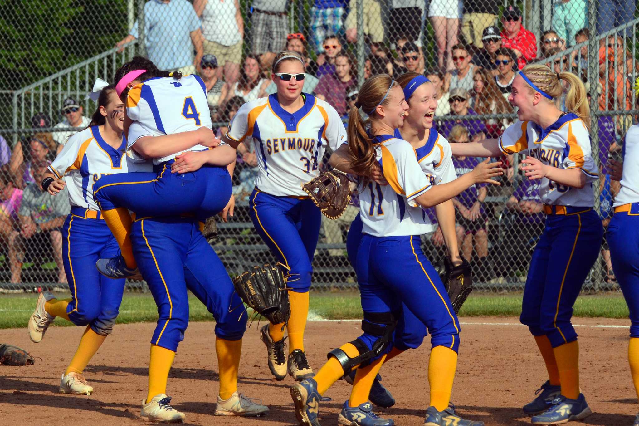 Photos: Class M Softball final - Seymour vs. North Branford