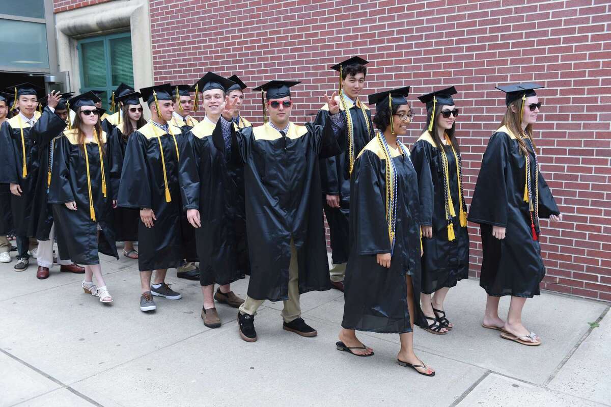Photos of Amity Regional High School Graduation in Woodbridge