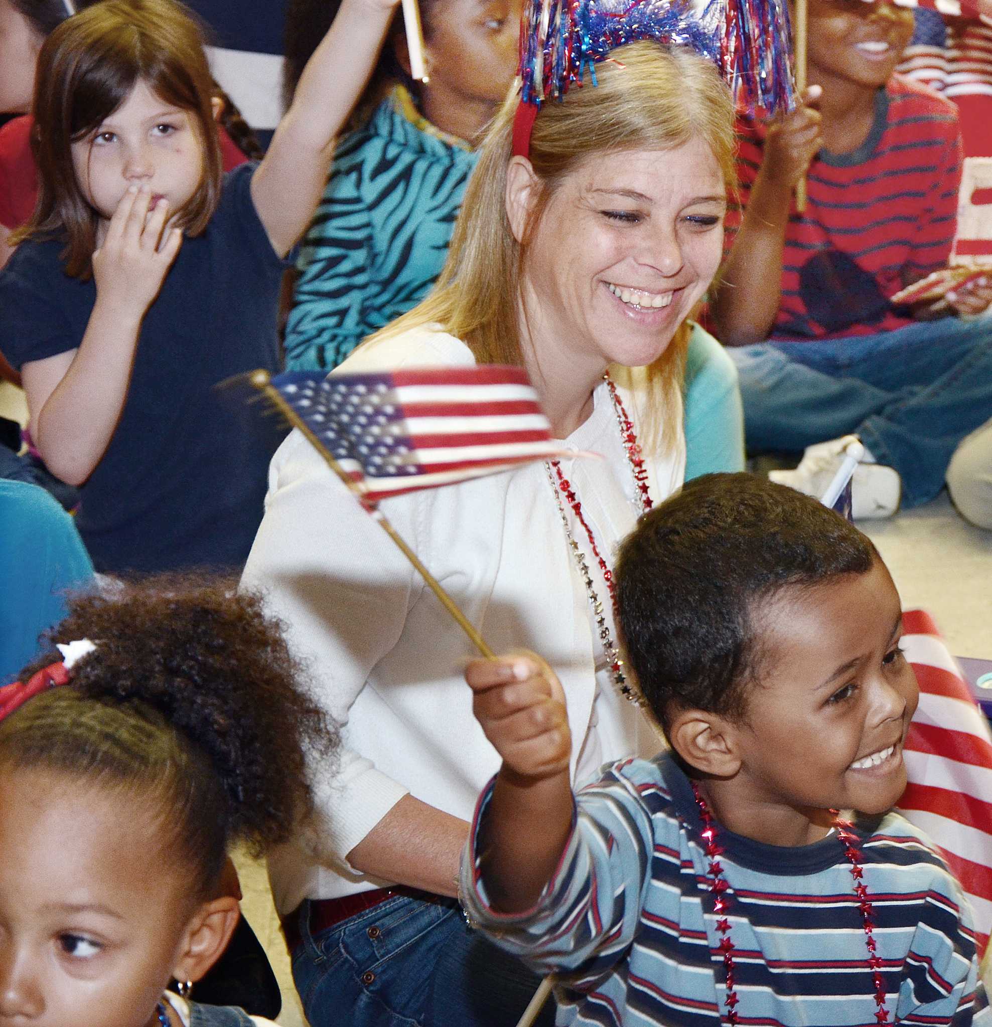 PHOTOS: Flag Day celebration at Macdonough Elementary in Middletown